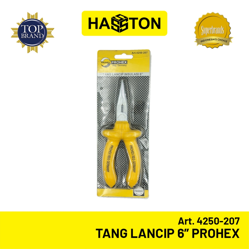 Jual PROHEX Promo Tang Lancip 6" Insulation High Voltage/Tang Listrik ...