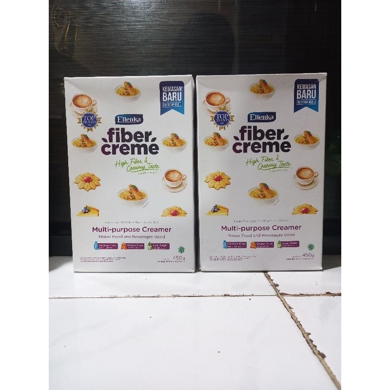 Jual Fiber Creame Ellenka Multi Purpose Creamer 450gr | Shopee Indonesia