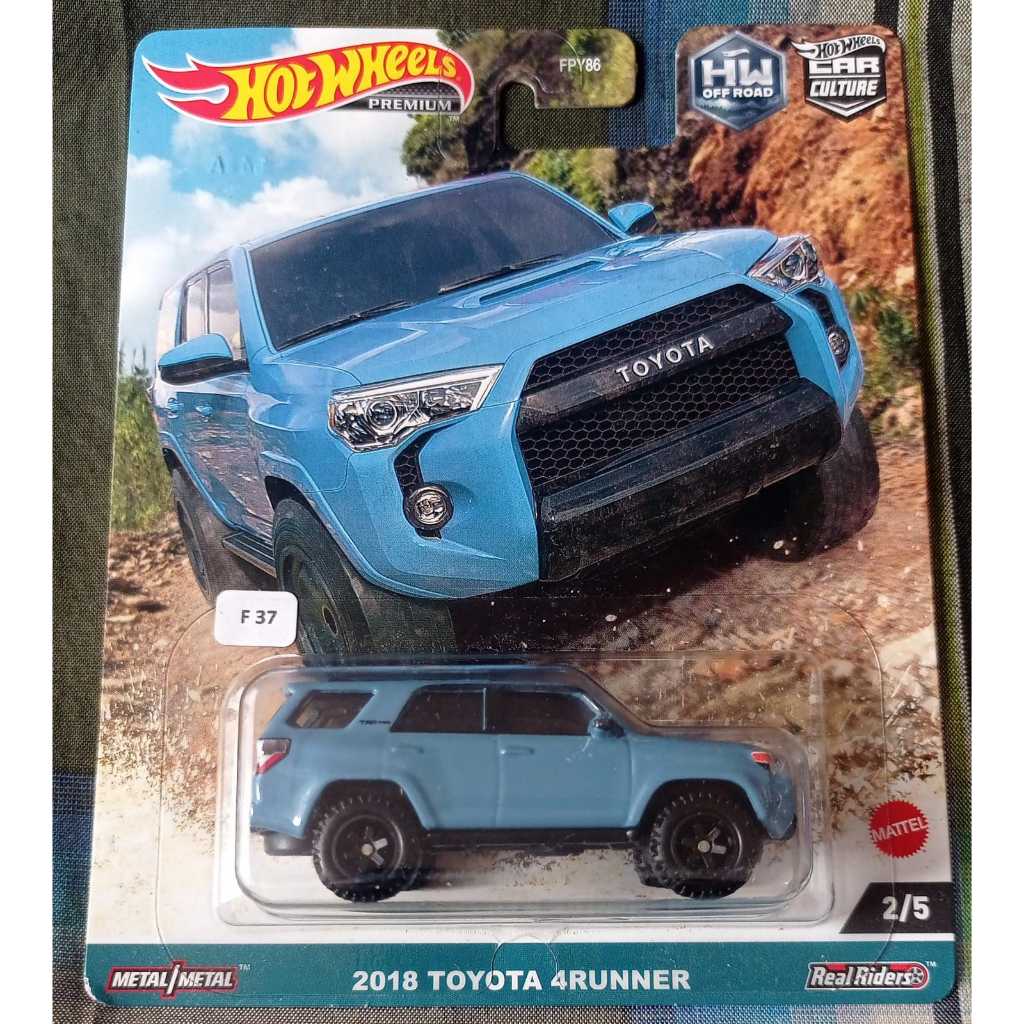 Jual 2018 Toyota 4Runner Blue HW Offroad Car Culture Hot Wheels Premium ...