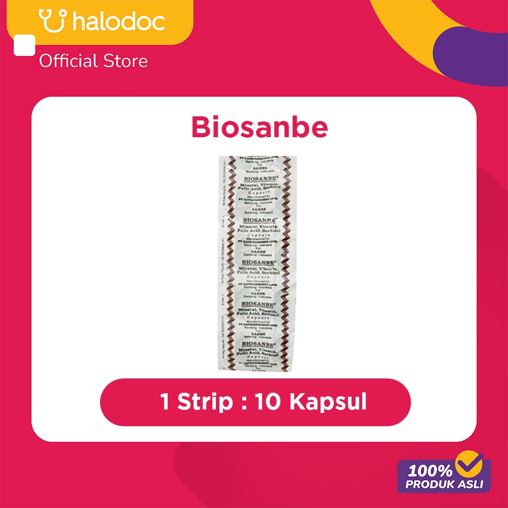 Jual Biosanbe 10 Kapsul | Shopee Indonesia