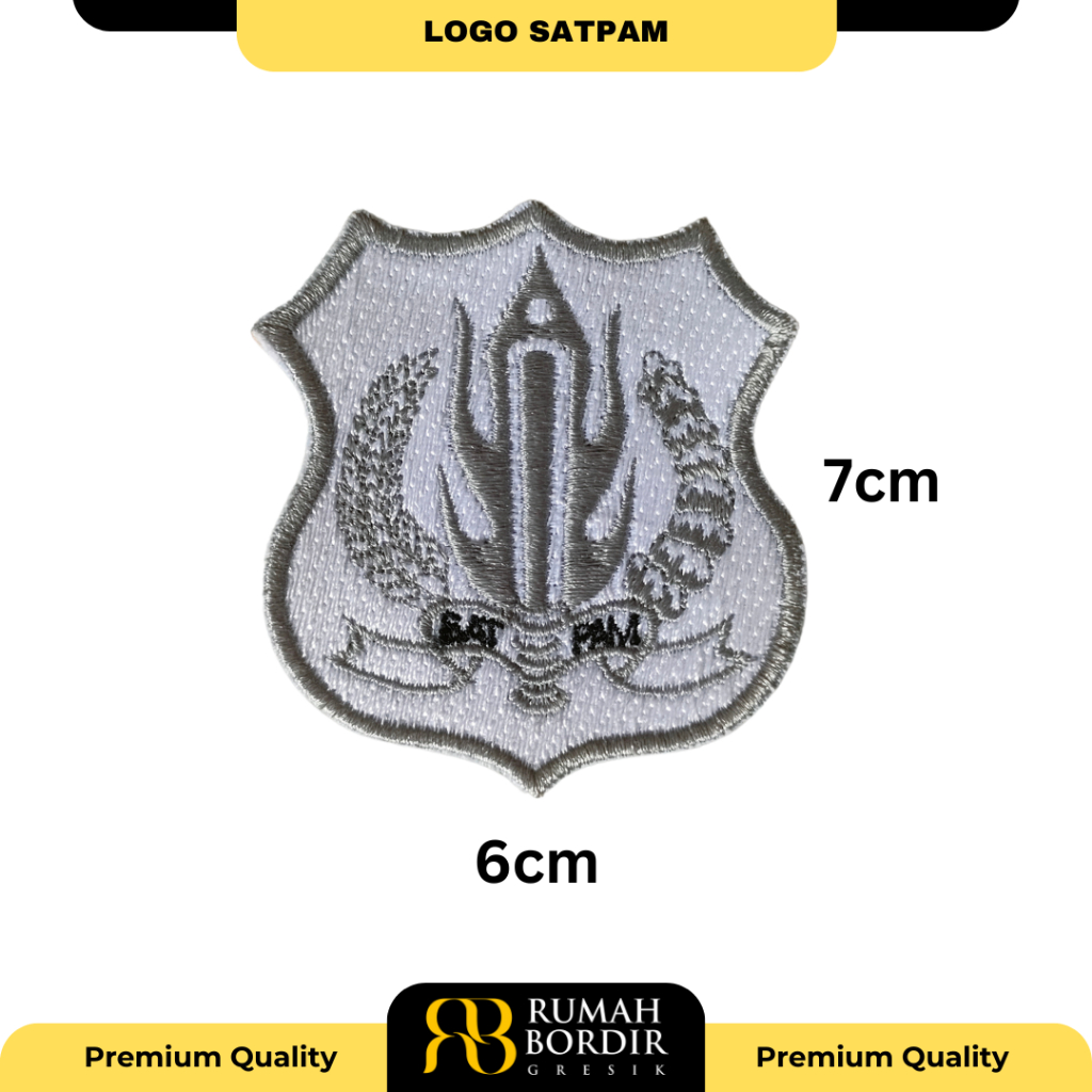 Jual [READY STOCK] BORDIR LOGO KEWENANGAN SATPAM BORDIR | Shopee Indonesia