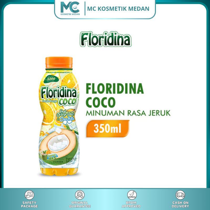 Jual FLORIDINA REAL ORANGE PULP & COCO BITZ DRINK 350ML | Shopee Indonesia