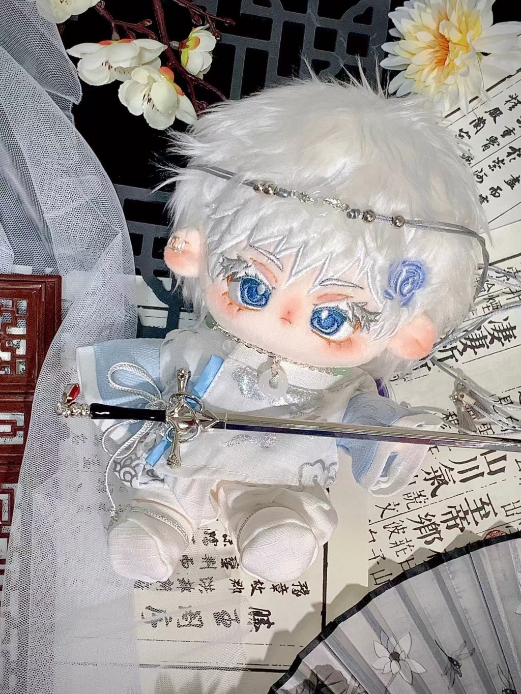 Jual [READY STOCK] doll gojo jujutsu kaisen boneka gojo satoru cotton ...