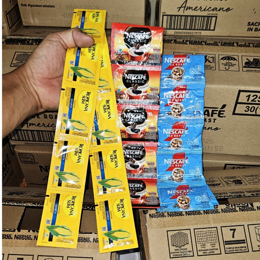 Jual ED 2027 RENTENG 10S (Tanpa GULA) - KOPI NESCAFE ICE ROAST ...
