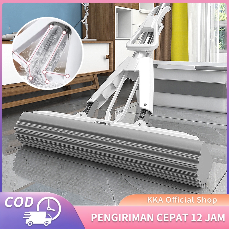 Jual Pel Lantai Lantai peras otomatis Spons Dengan Perasan Lipat ...