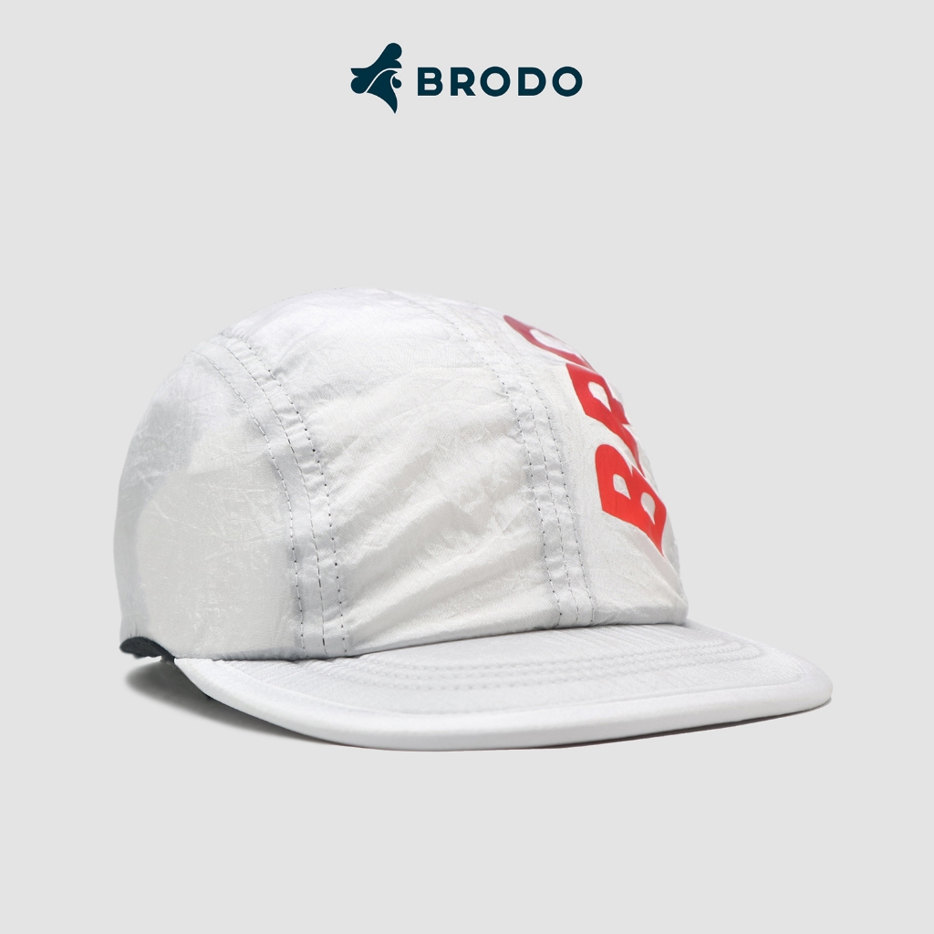 Jual BRODO - Running Hat JRF White | Shopee Indonesia