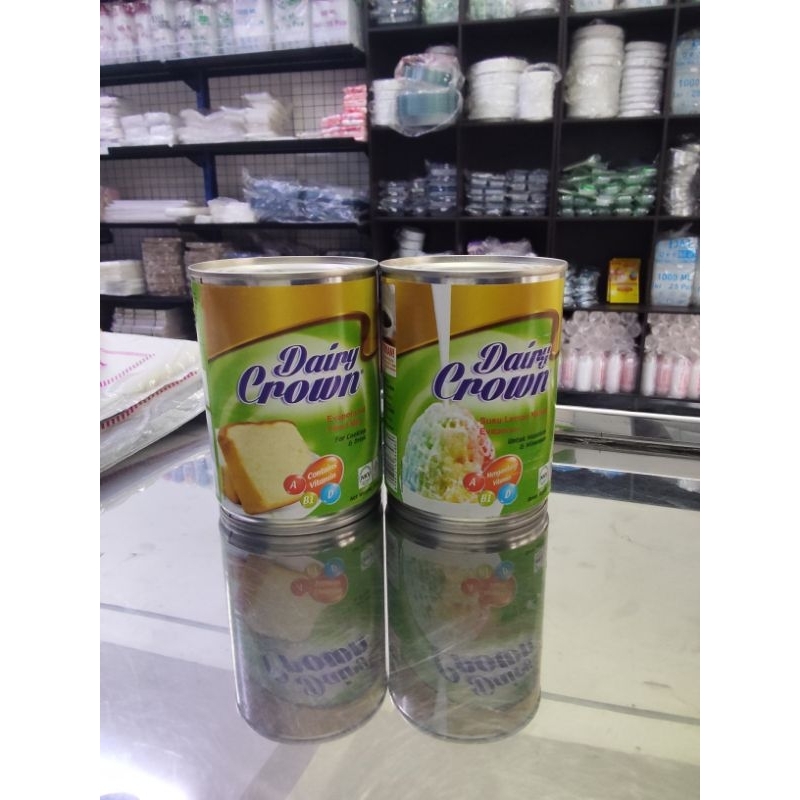 Jual Dairy Crown Evaporated Filled Milk 380g | Shopee Indonesia
