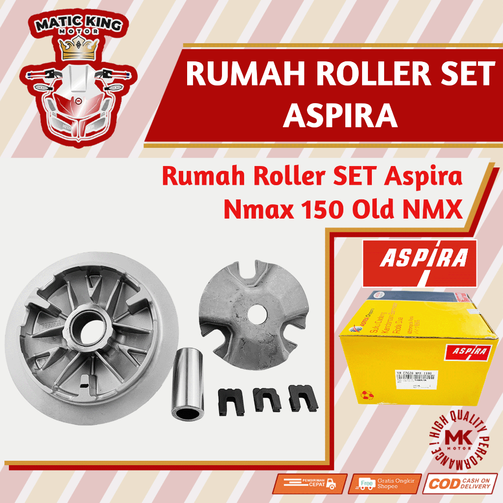 Jual Bosh Rumah roller SET Yamaha Nmax 155 old Aspira ASTRA OTOPARTS YH ...