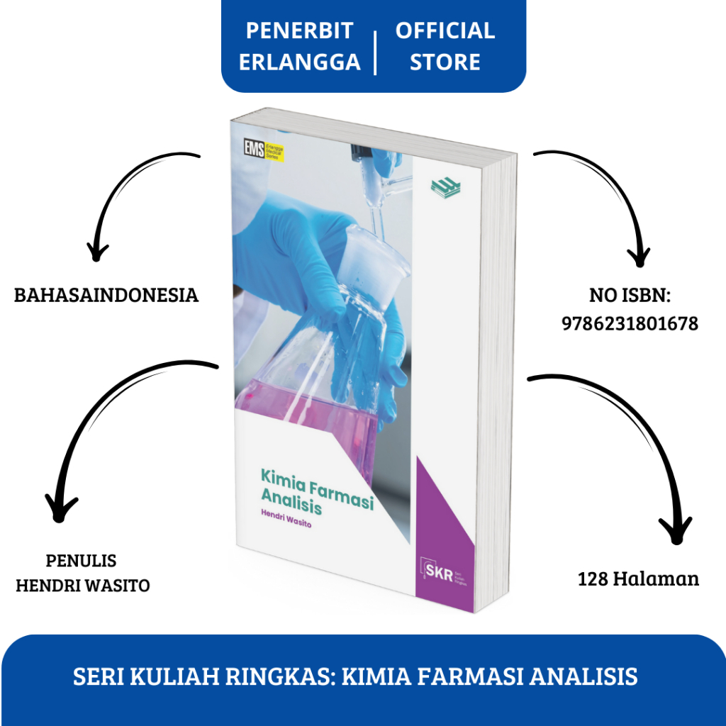 Jual [Erlangga Official] Seri Kuliah Ringkas: Kimia Farmasi Analisis | Shopee Indonesia