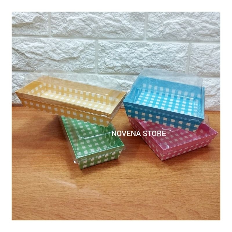 Jual SNACK BOX MIKA PAPER KOTAK MIKA KUE | Shopee Indonesia