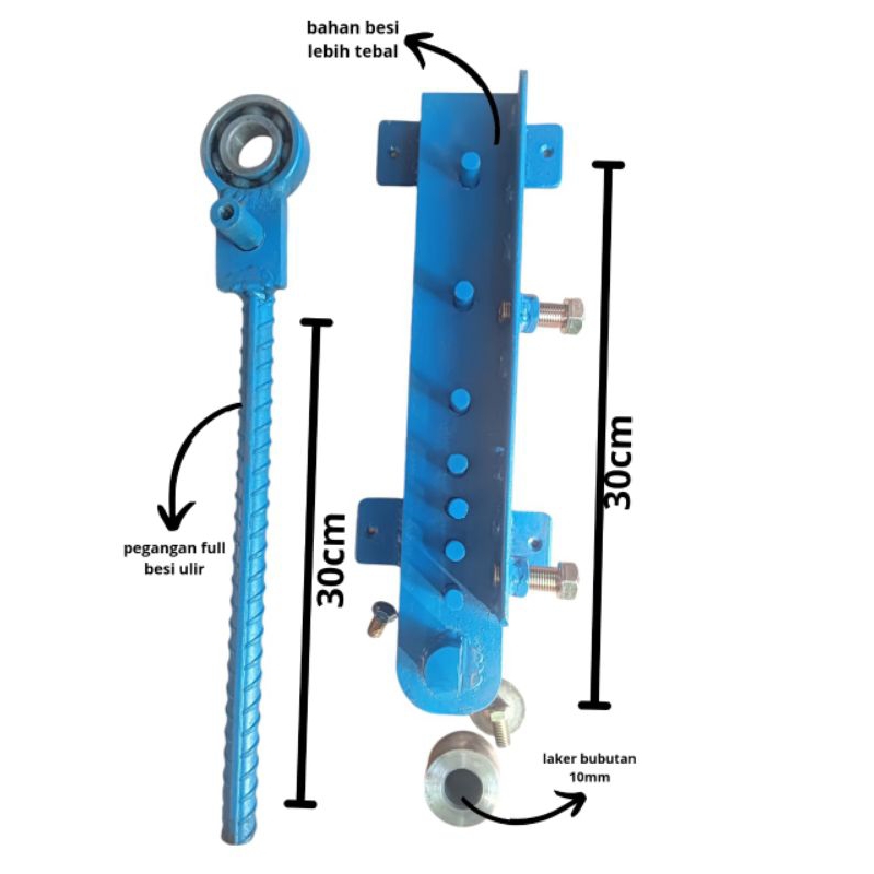 Jual Penekuk besi begel behel 4mm sampai 12mm beton ulir kuat kunci ...