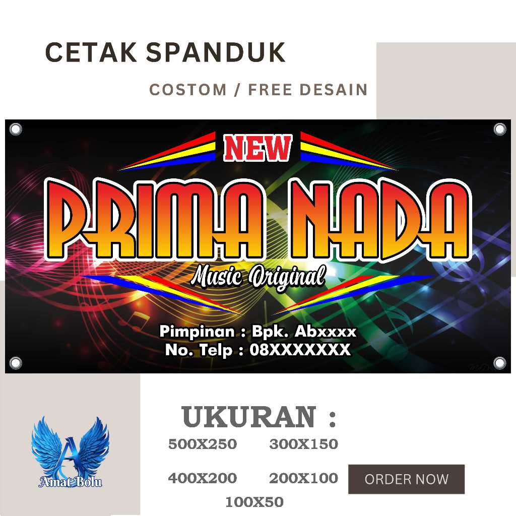Jual Spanduk / Baliho / MMT Banner Baliho ACARA MUSIC , ORKES , DANGDUT ...