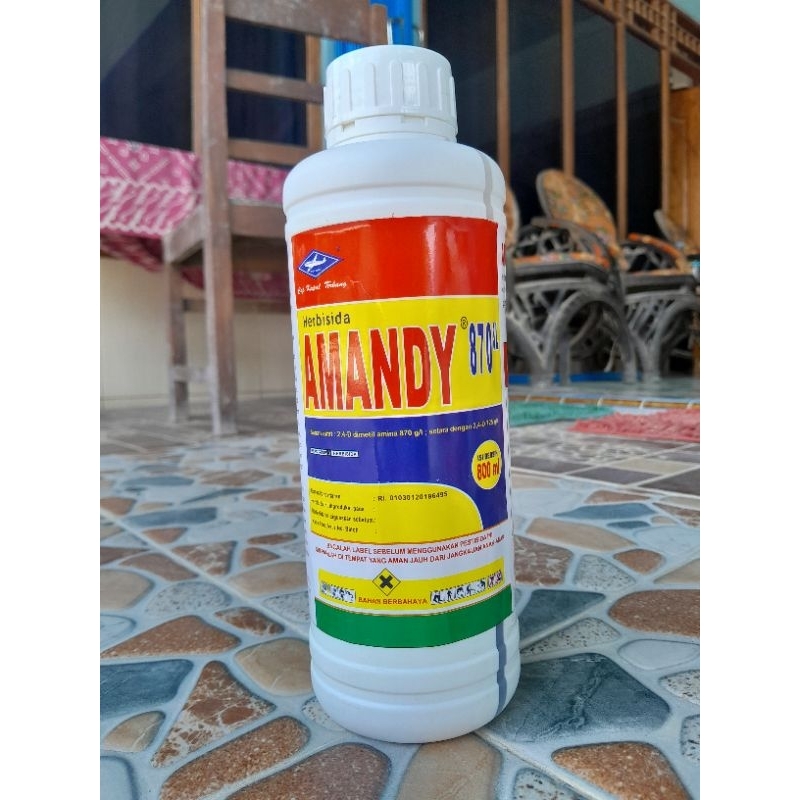 Jual AMANDY 870 SL HERBISIDA AMANDY KEMASAN 800 ML | Shopee Indonesia