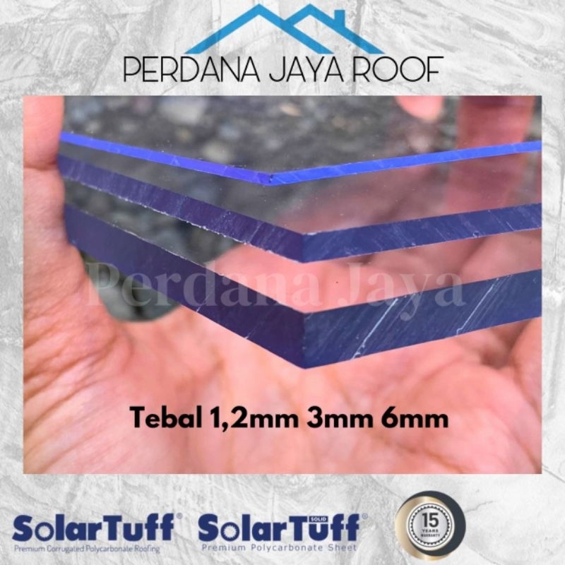 Jual SOLARFLAT 3MM SOLARTUFF SOLID | Shopee Indonesia