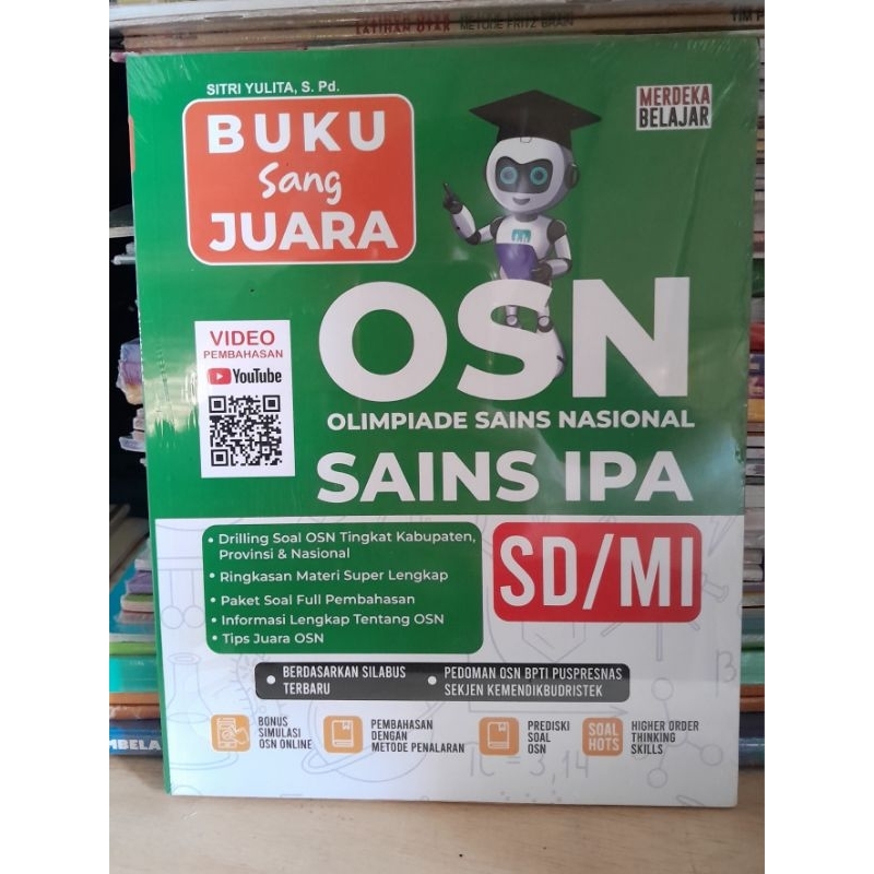 Jual BUKU SANG JUARA OSN SAINS IPA SD/MI KURIKULUM MERDEKA | Shopee Indonesia