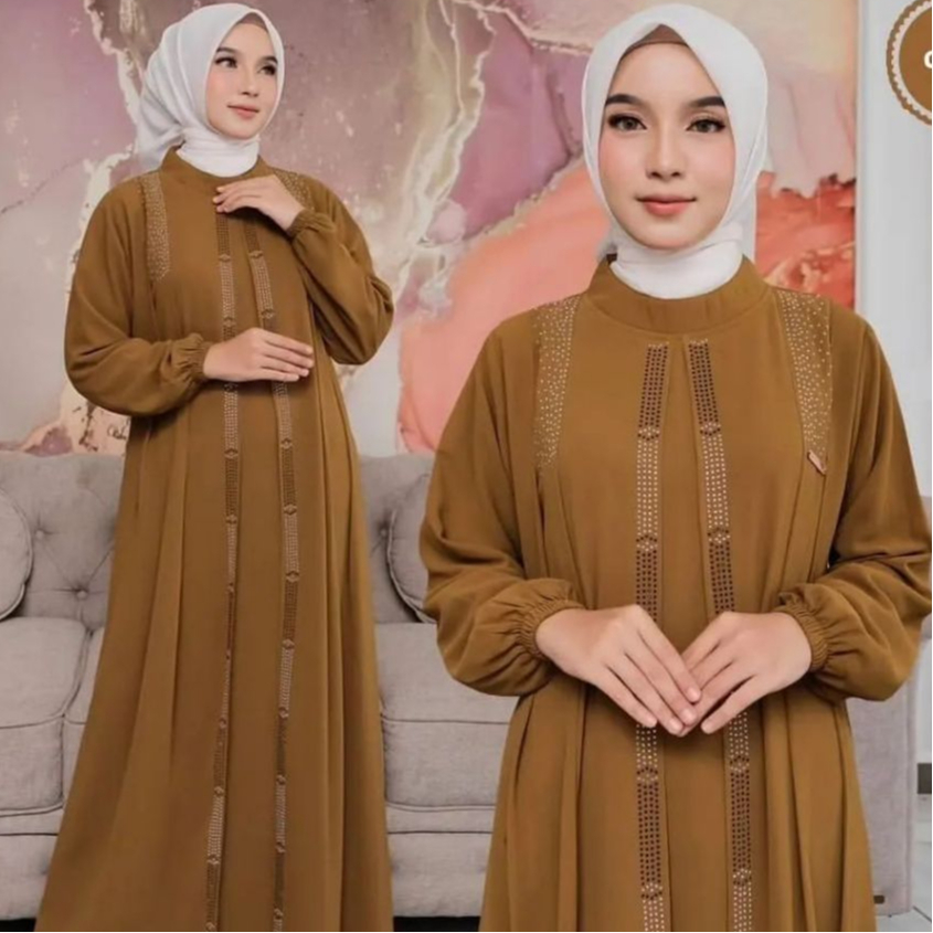Jual Tamara Gamis Pesta Kondangan Mewah Elegan Model Terbaru Dress ...