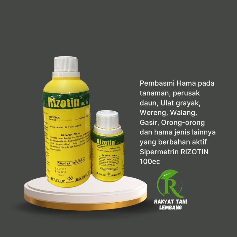 Jual RIZOTIN 100 EC | Insektisida | Mengendalikan Hama Tanaman ...