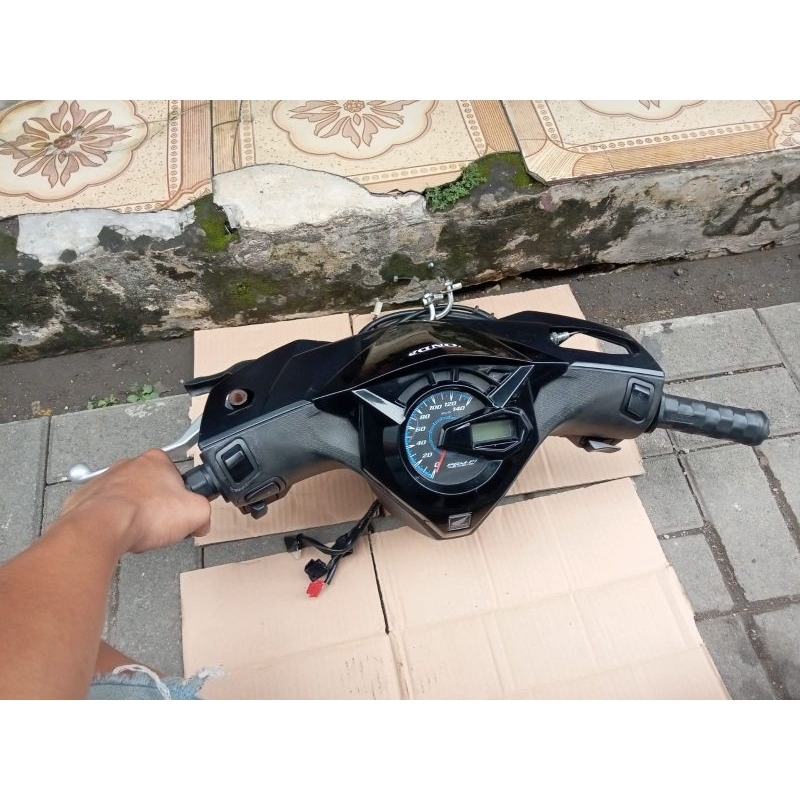 Jual Stang stir set Speedometer spidometer Honda Beat deluxe Beat New ...