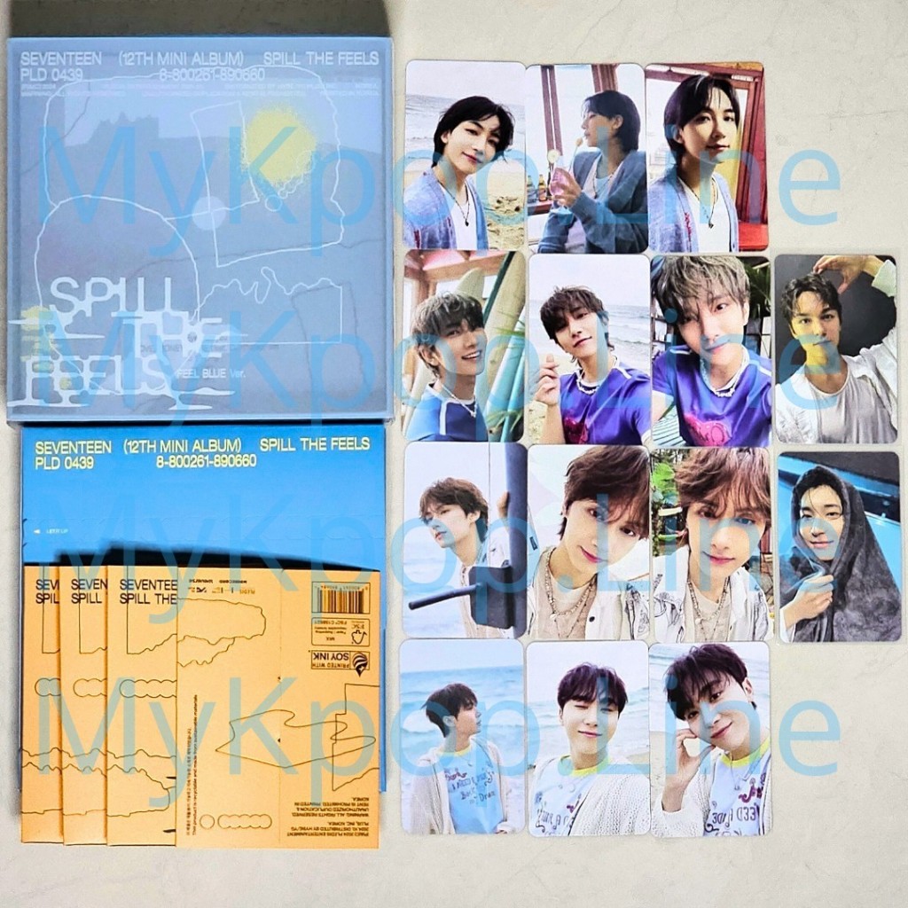 Jual Album Seventeen Spill The Feels Wonwoo Handuk STF Weverse Unsealed Set Jeonghan Joshua Jun ...