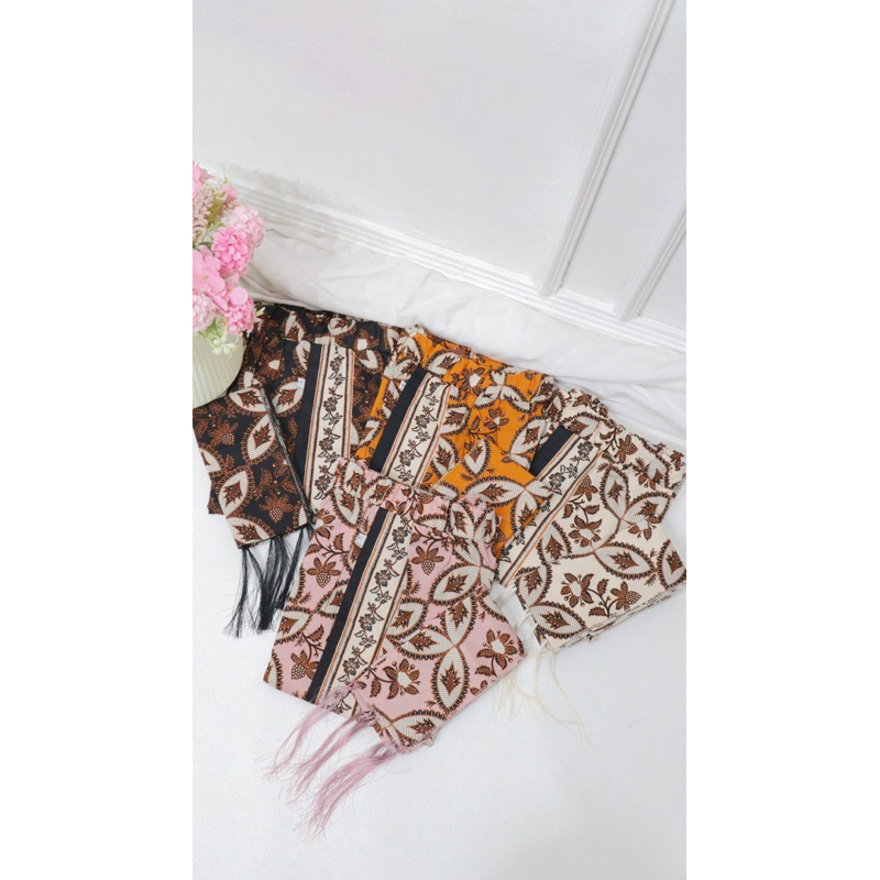 Jual KAMEN JADI BATIK SET SELENDANG | Shopee Indonesia