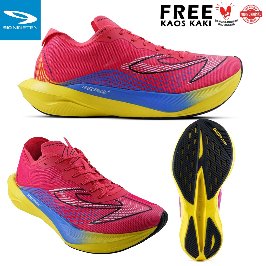 Jual Sepatu Lari Ringan Merk 910 Haze Strike Pro Original Sepatu ...