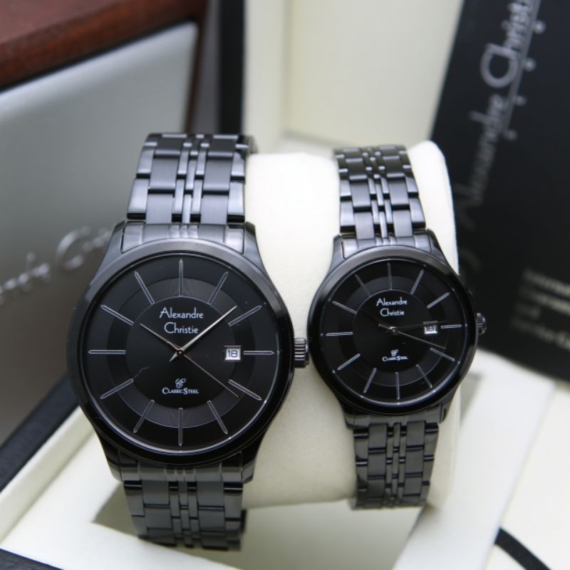 Jual Jam tangan Couple Alexandre Christie Ac 8348 / Ac 8694 / ac 8501 ...