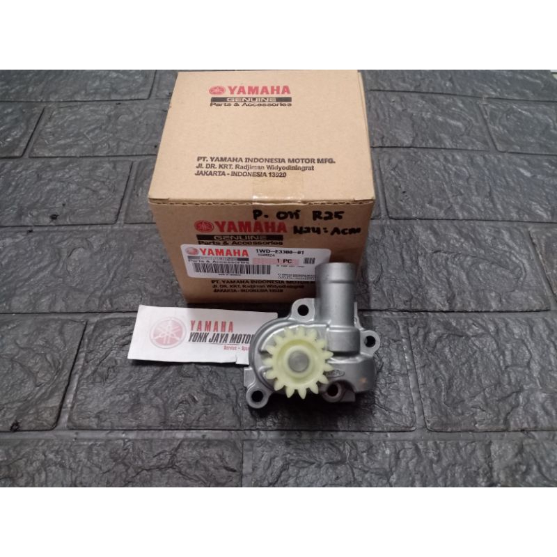 Jual POMPA OLI OIL PUMP ASSY YAMAHA R25/MT25 1WD-E3300-01 | Shopee Indonesia