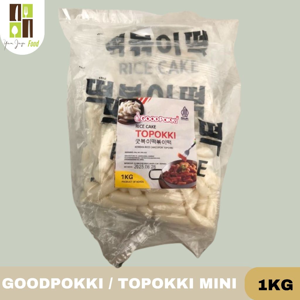 Jual Tokpokki / Topokki Mini Asli Import Korea / Goodpokki Re-pack 1Kg ...