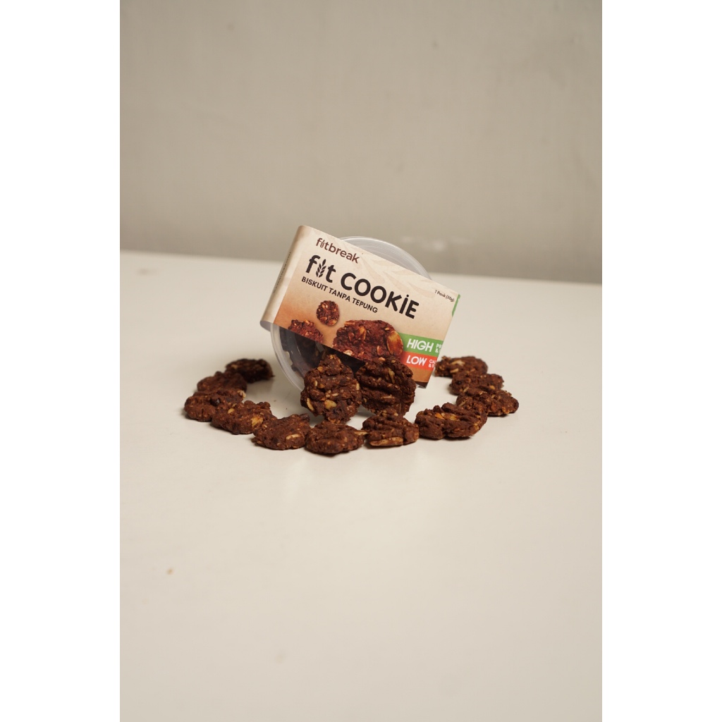 Jual Choco Pro Fit Cookie Tanpa Tepung Rendah Gula/ Healthy Snack ...