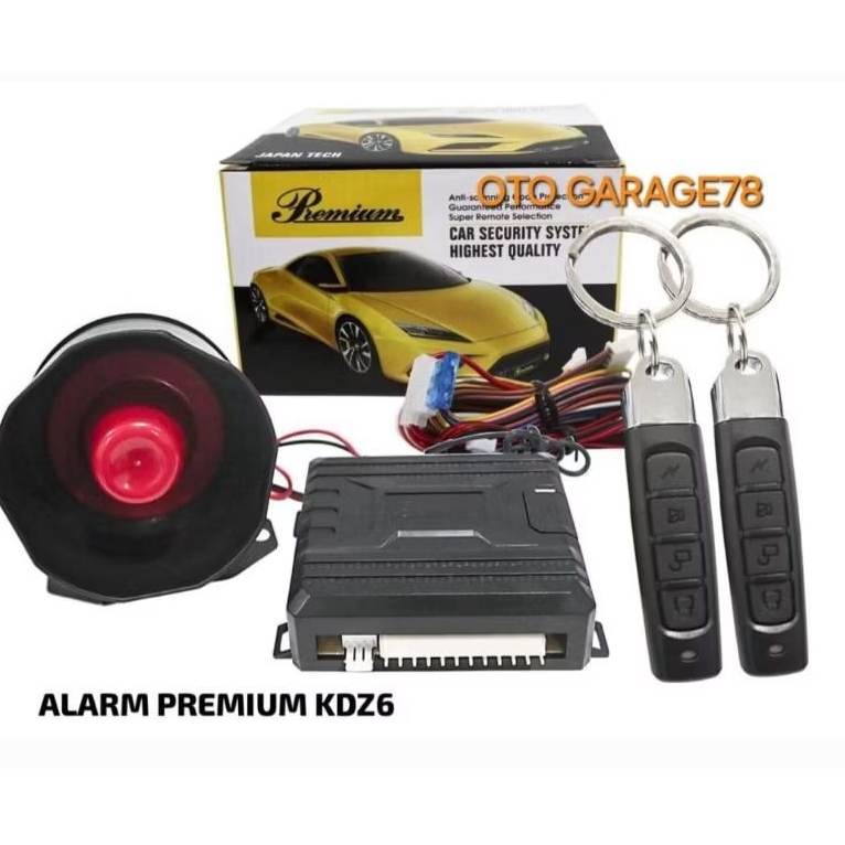Jual ALARM MOBIL PREMIUM JAPAN TECH KD-Z6 ( TUK TUK ) | Shopee Indonesia
