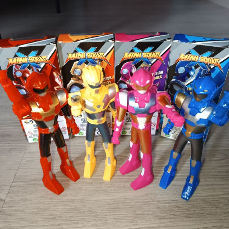 Jual mainan mini force ranger deformation robot dan maskot miniforce ...