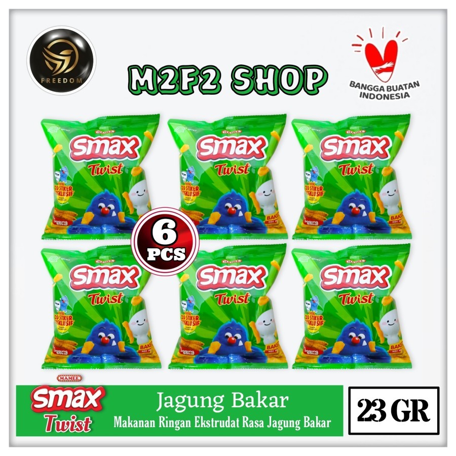 Jual Mamee Smax Twist Jagung Bakar | Roasted Corn Flavour Sachet - 23 ...
