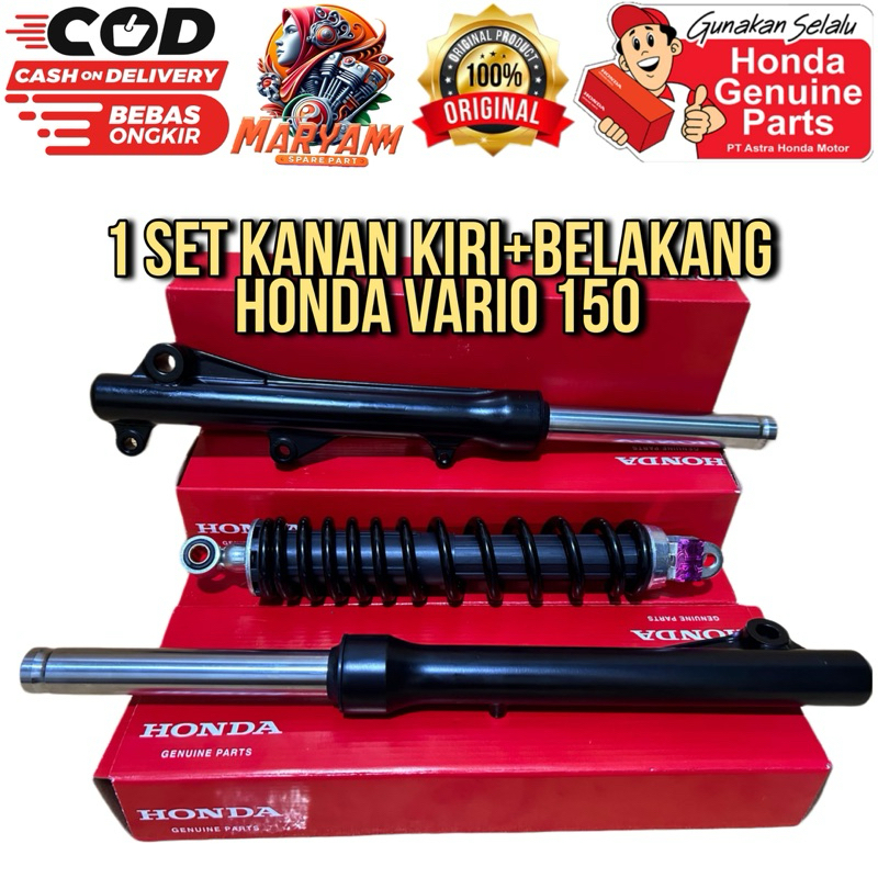 Jual PAKET HEMAT AS SHOCK + TABUNG DAN SHOCKBREAKER BELAKANG VARIO FI 125 OLD/NEW , VARIO FI 150 ...