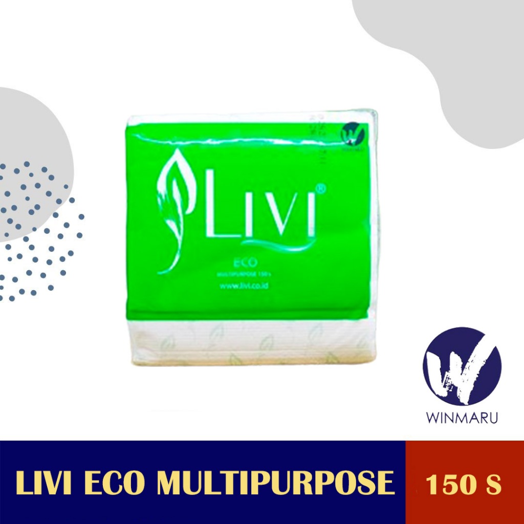 Jual Tissue LIVI ECO Multipurpose 150s - 150 sheets | Shopee Indonesia
