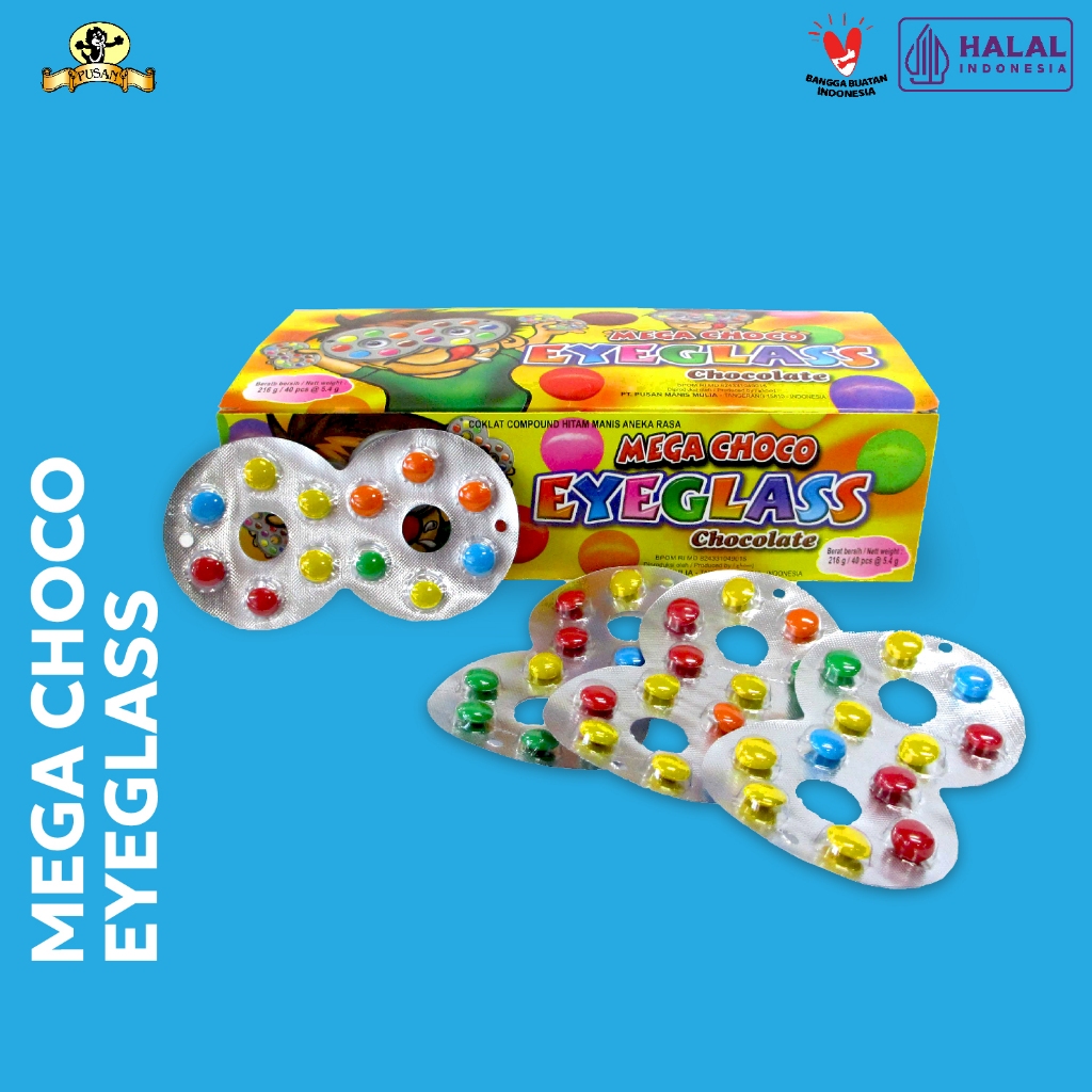 Jual Pusan Mega Choco Eyeglass Coklat Kacamata | Shopee Indonesia