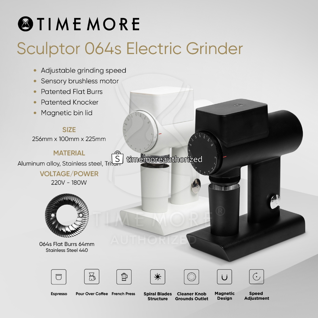 Jual Timemore Sculptor 064s Electric Coffee Grinder - Alat Giling Kopi ...