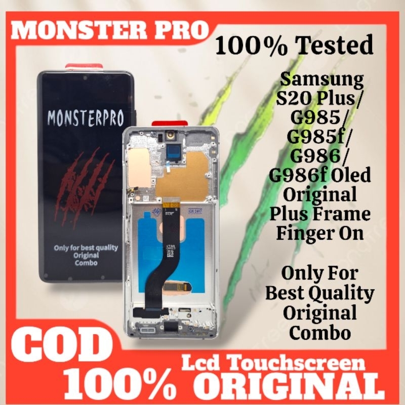 Jual LCD TOUCHSCREEN SAMSUNG GALAXY S20 PLUS/S20+/G985/985F/986/986F ...