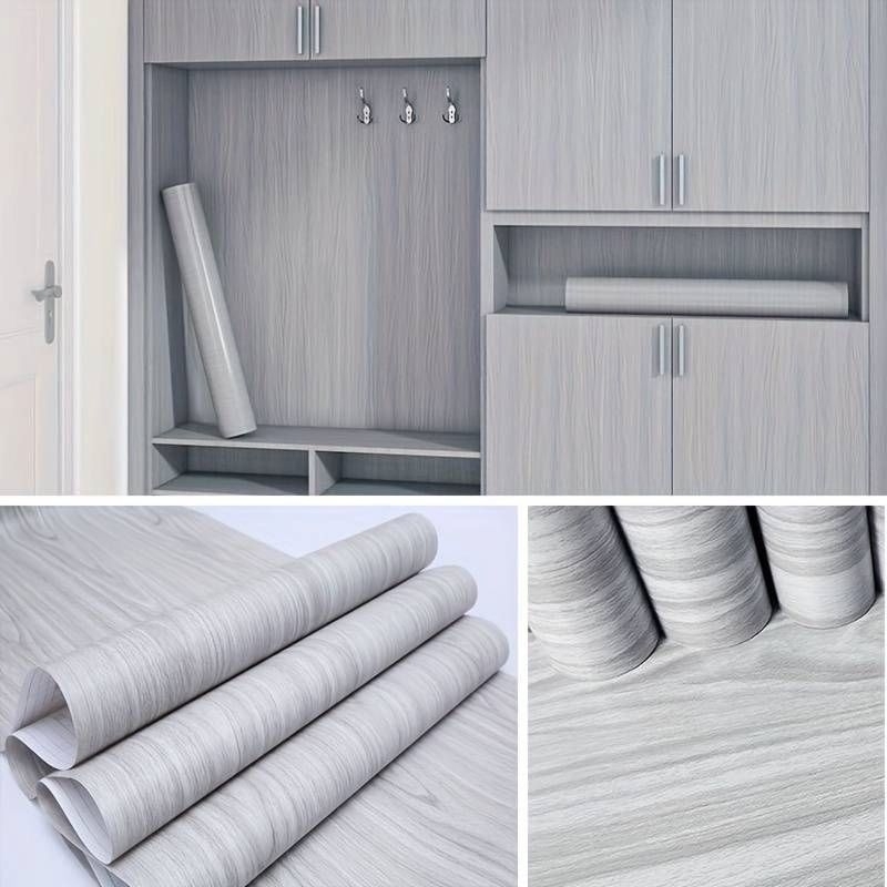 Jual wallpaper dinding/wallsticker/walpaper serat kayu alami/stiker ...