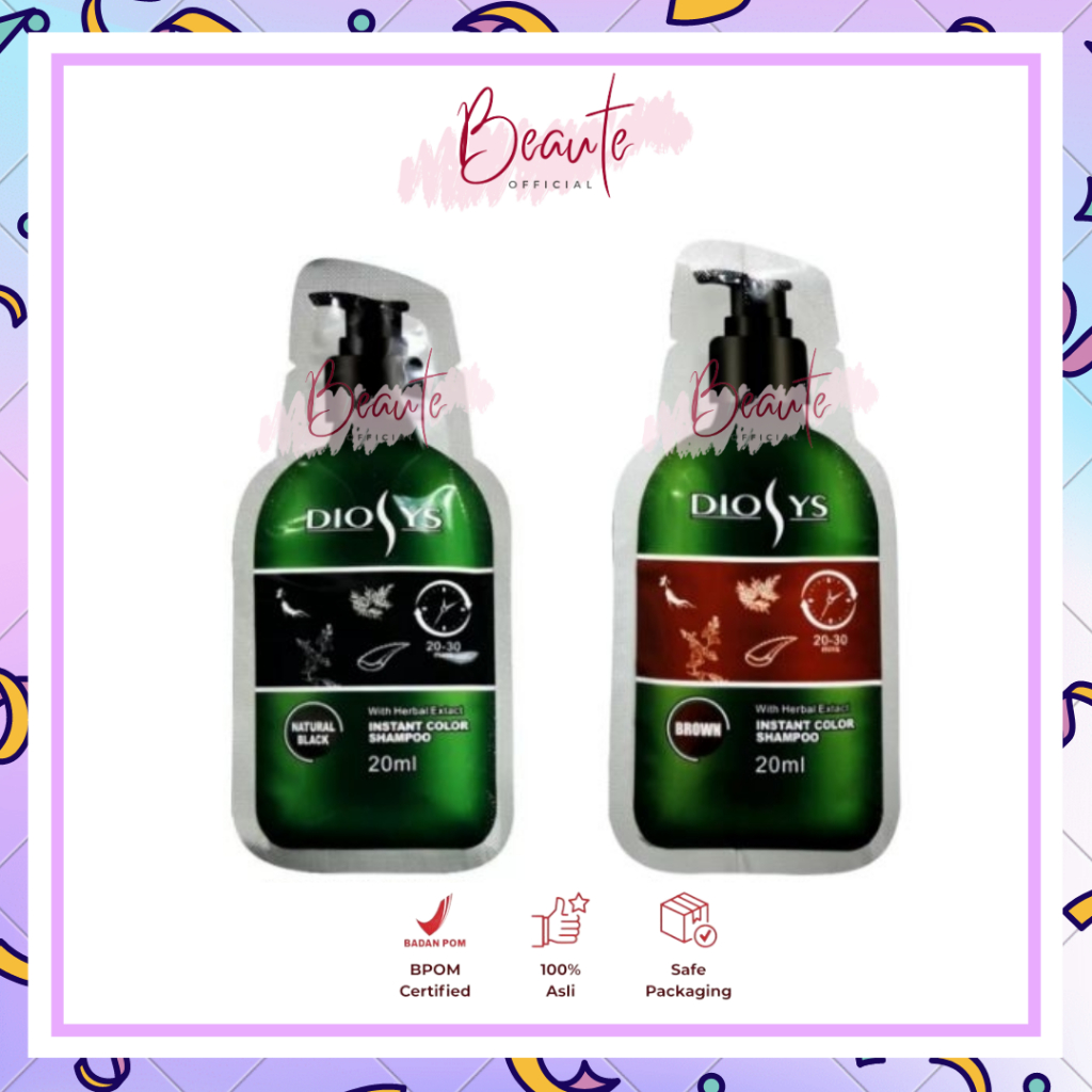 Jual Diosys Instant Color Shampoo | Shopee Indonesia