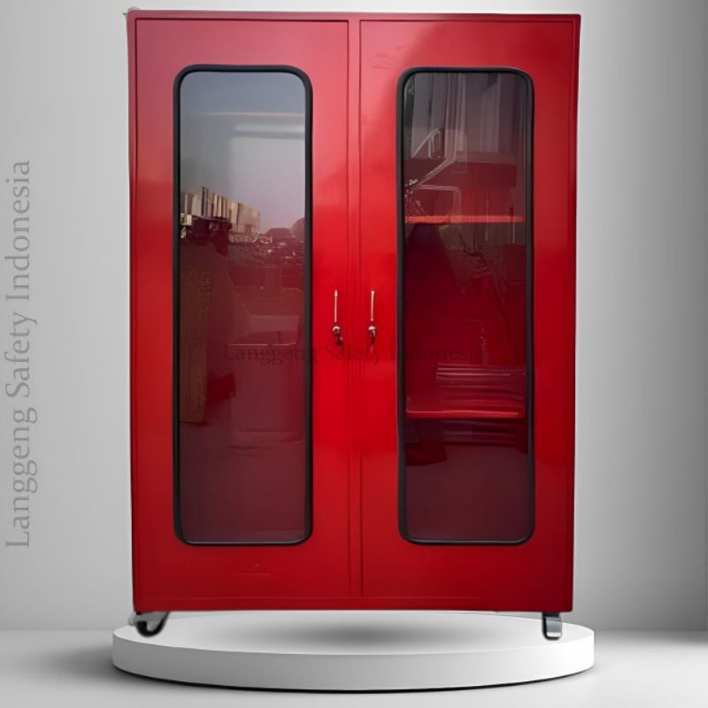 Jual Lemari APD / Safety Cabinet Plat Besi Besar 2 pintu(READY STOCK ...