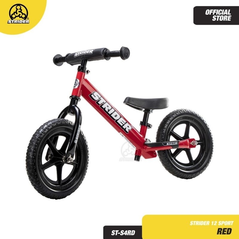 Jual Sepeda Anak Balance Bike Pushbike Strider 12 Sport - RED | Shopee ...