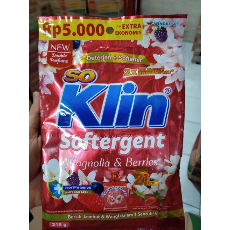 Jual SOKLIN Softergen Detergen Bubuk 6 Varian | Shopee Indonesia