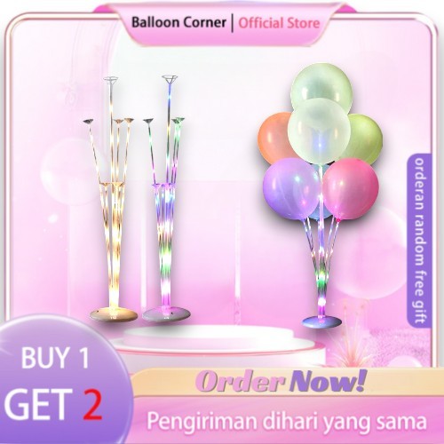 Jual Stik Balon 7in1 LED / Standing Balon 7in1 lampu LED / Standing ...