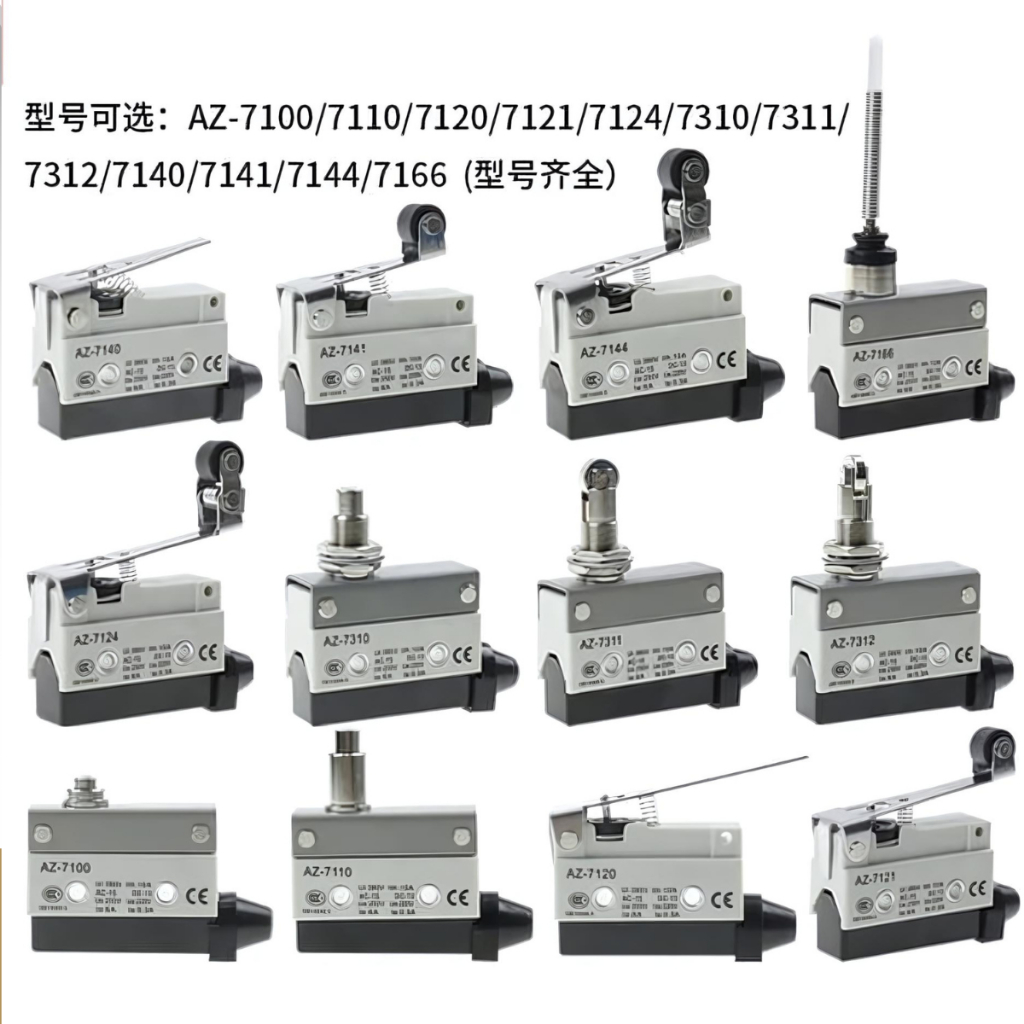 Jual Micro Switch Tiang Roda Miring AZ-7312 Limit Switch 1NO 1NC micro ...