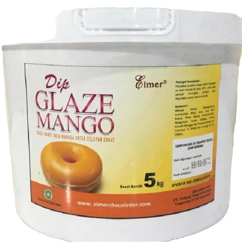Jual PROMO Glaze elmer Mangga (per pail 5KG) | Shopee Indonesia