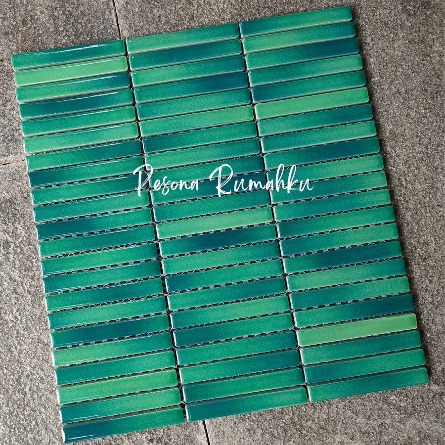 Jual Matcha Kitkat Singres Mosaic Tiles | Mosaic Keramik Dinding Hias ...