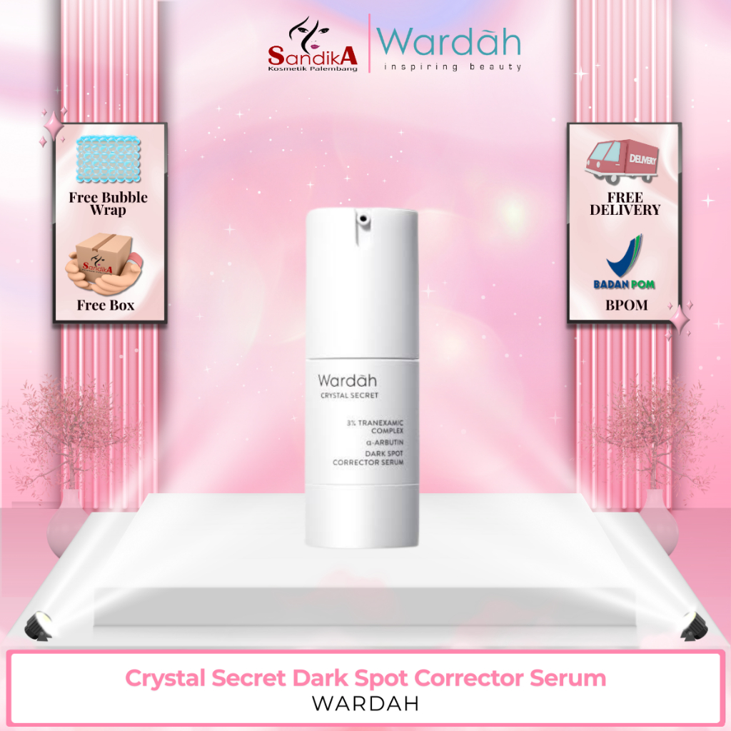 Jual Wardah Crystal Secret Dark Spot & Brightening Serum 20ml (100% Original) | Shopee Indonesia