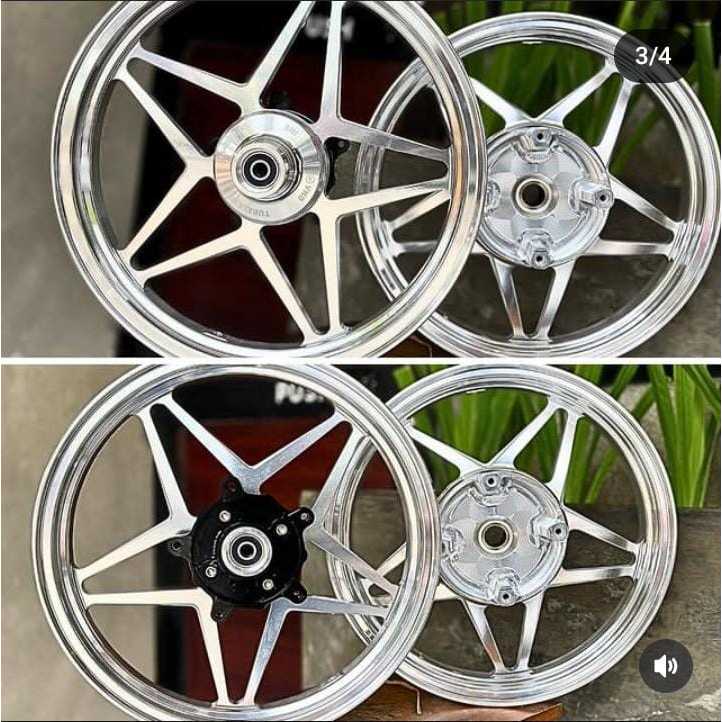 Jual Velg VND Racing V Speed PCX 160 ABS CBS PNP Ring 14 ukuran 185/215 ...