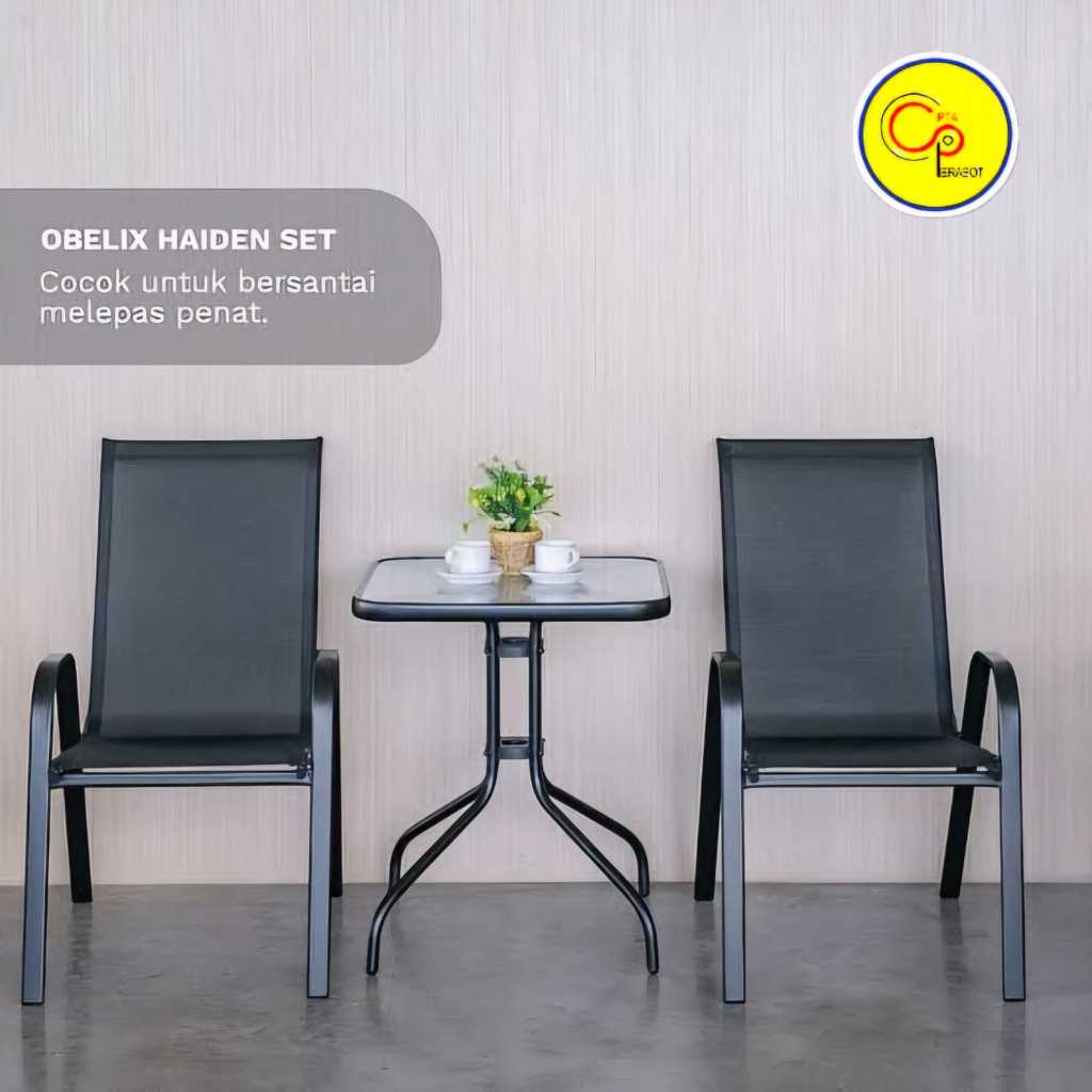 Jual Kursi teras besi Obelix by Importa tahan Rayap dan mewah | Shopee ...