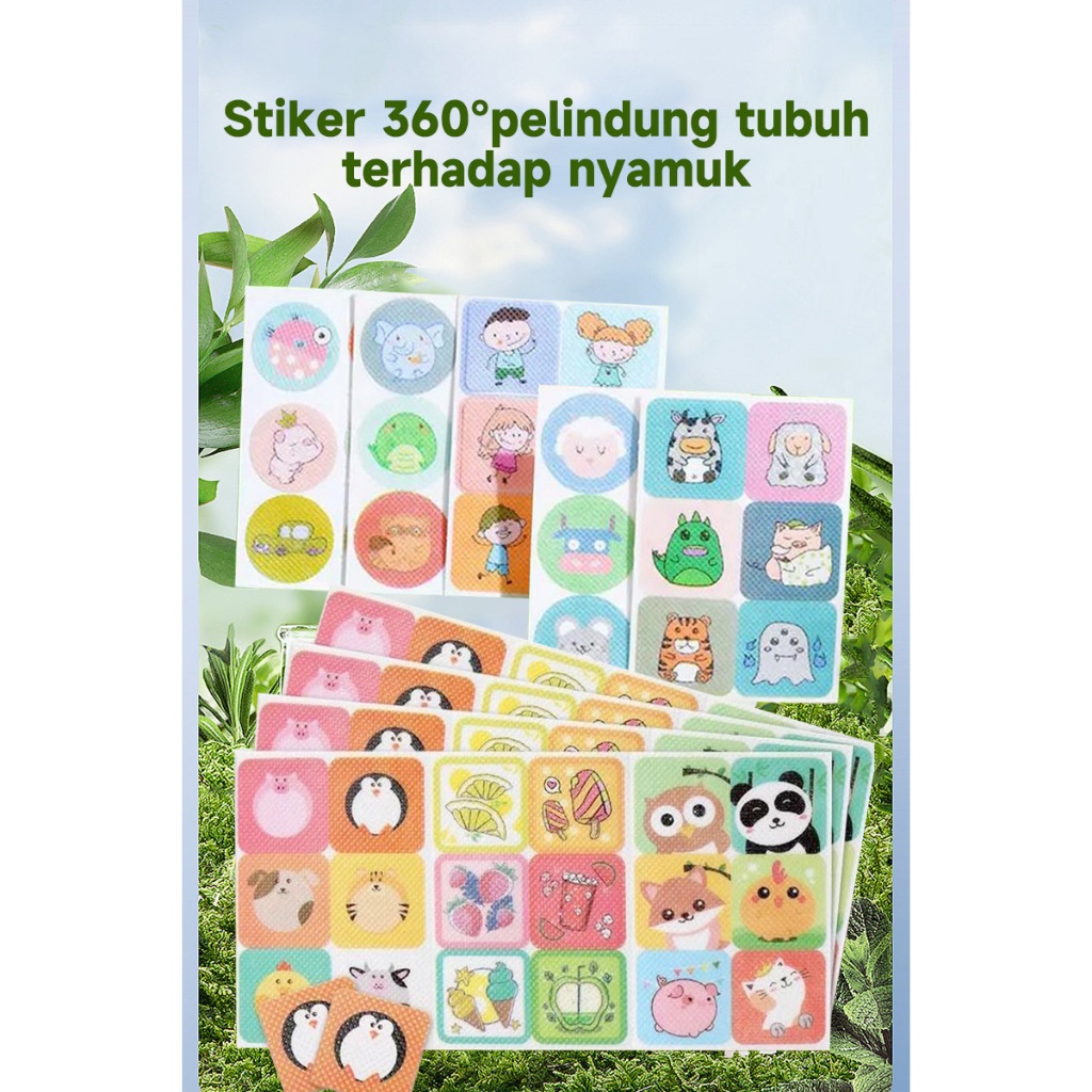 Jual Stiker Anti Nyamuk Anak-anak Patch Pengusir Serangga Minyak ...